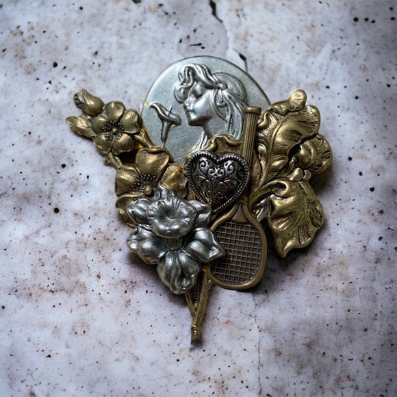 Hand Crafted | Jewelry | Handmade Tennis Goddess Multi Metal Tones ...